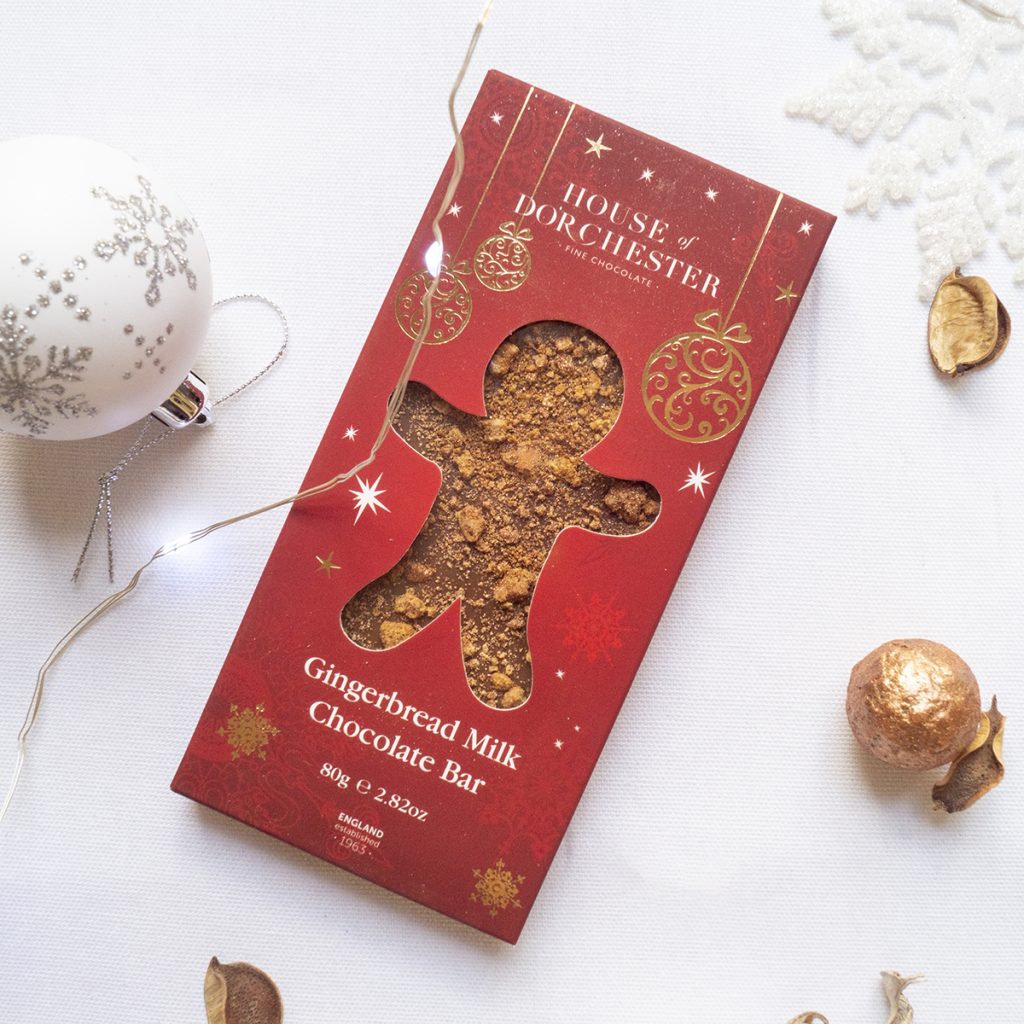 Gingerbread Milk Chocolate Bar | Christmas | House of Dorchester